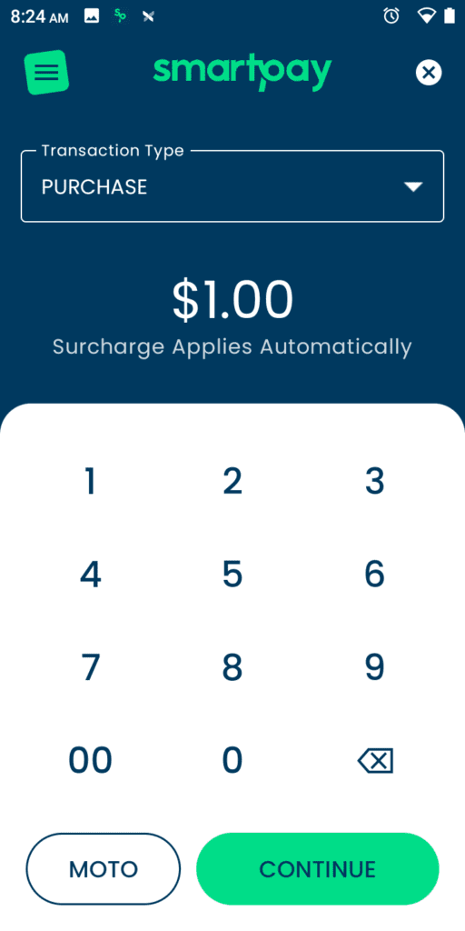 Placing a Transaction on Your Android Terminal - Smartpay